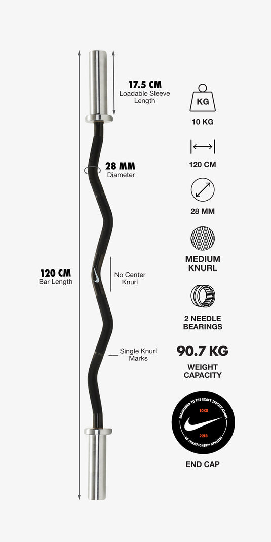 Nike Curl Bar – Nike Strength EU